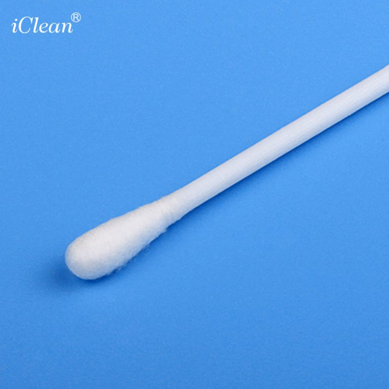 Single Flocked Swab-iClean®Disposable Polyester Diagnostic Test Sterile ...