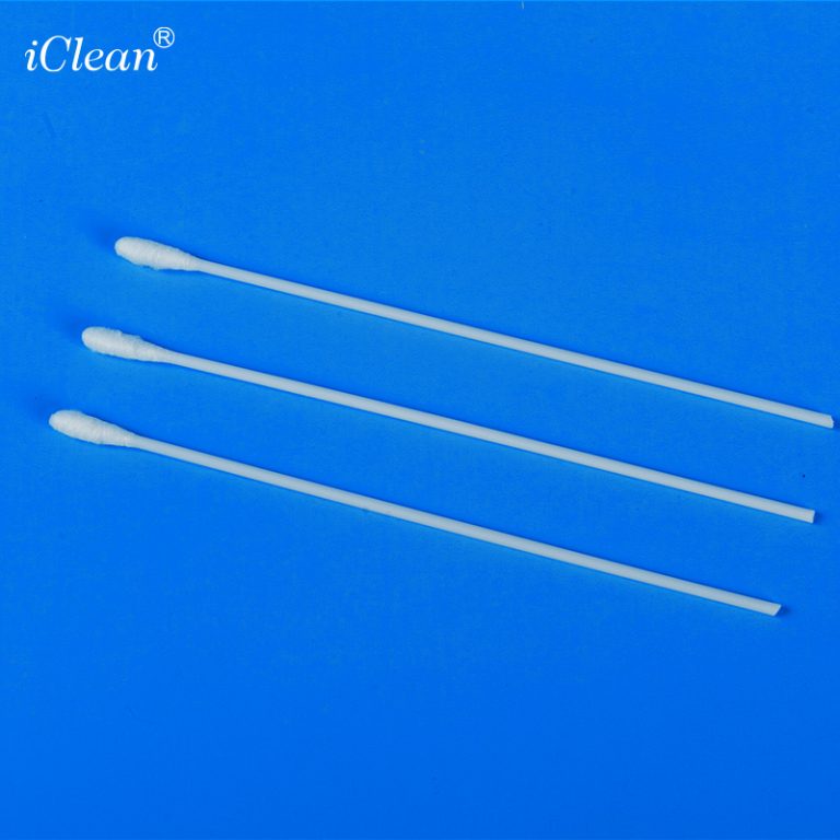 Single Flocked Swab-iClean®Disposable Polyester Diagnostic Test Sterile ...